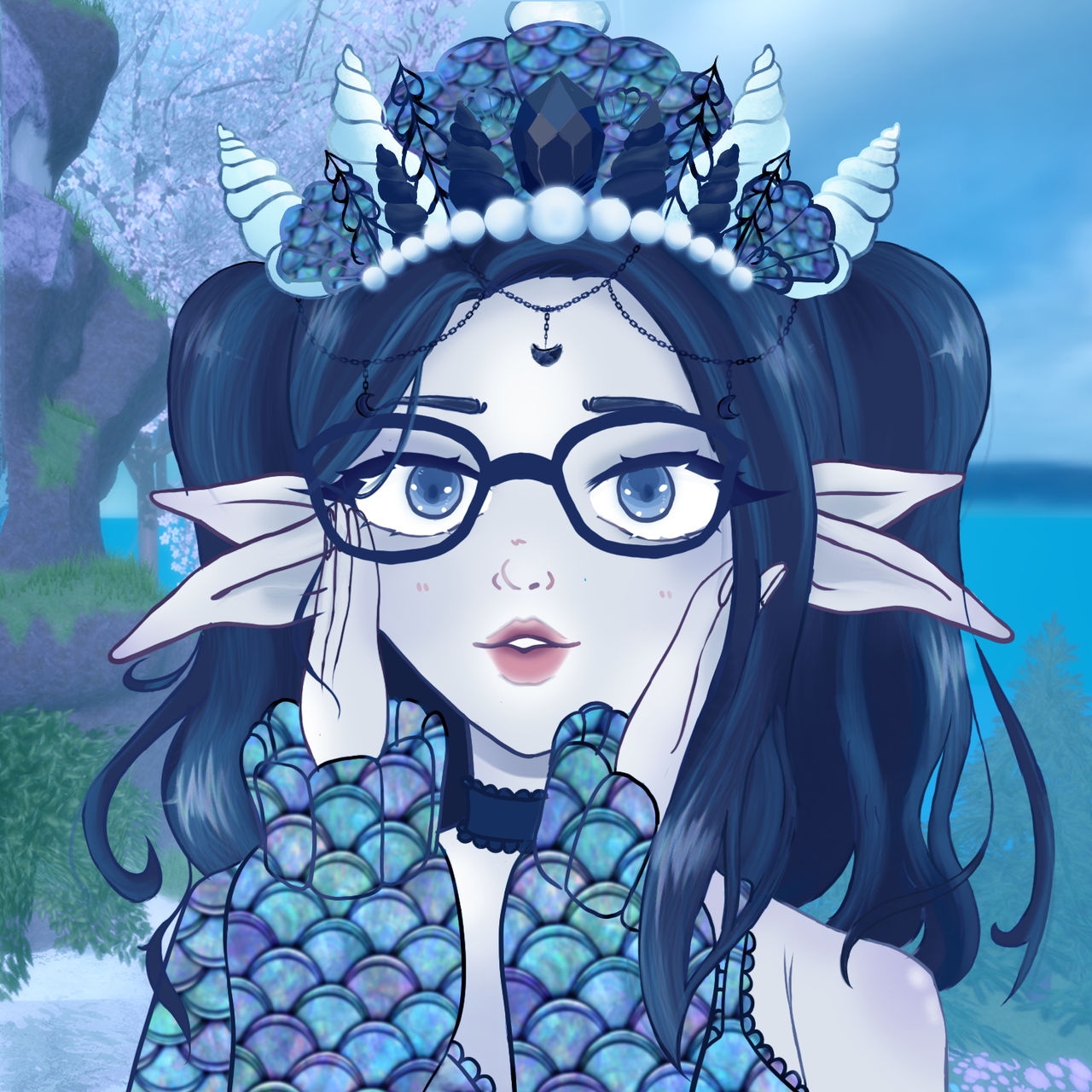 Royale High Mermaid Commission By Annaleekitty On Deviantart
