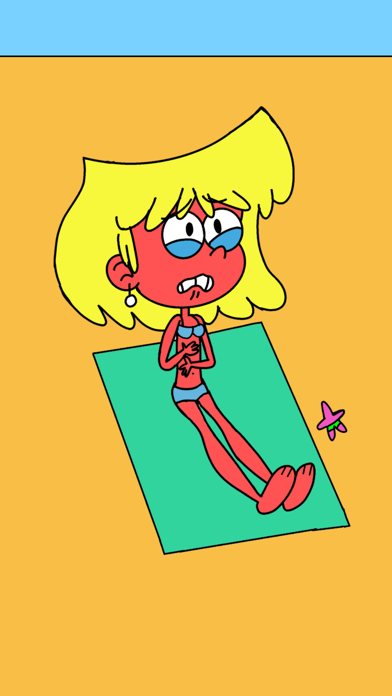 Lori Gets A Sunburn By Fanimator96 On Deviantart