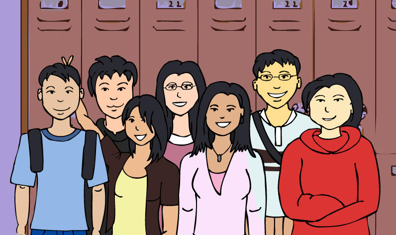 Group pic, Daria style by unknowninspiration on DeviantArt