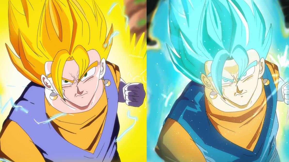 Vegito Super Saiyan Vegito Blue Yosha By Afujinslifetv On Deviantart