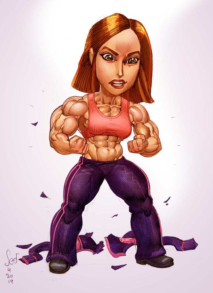 Jackie Martin Color Sketch Commission By Jebriodo On Deviantart