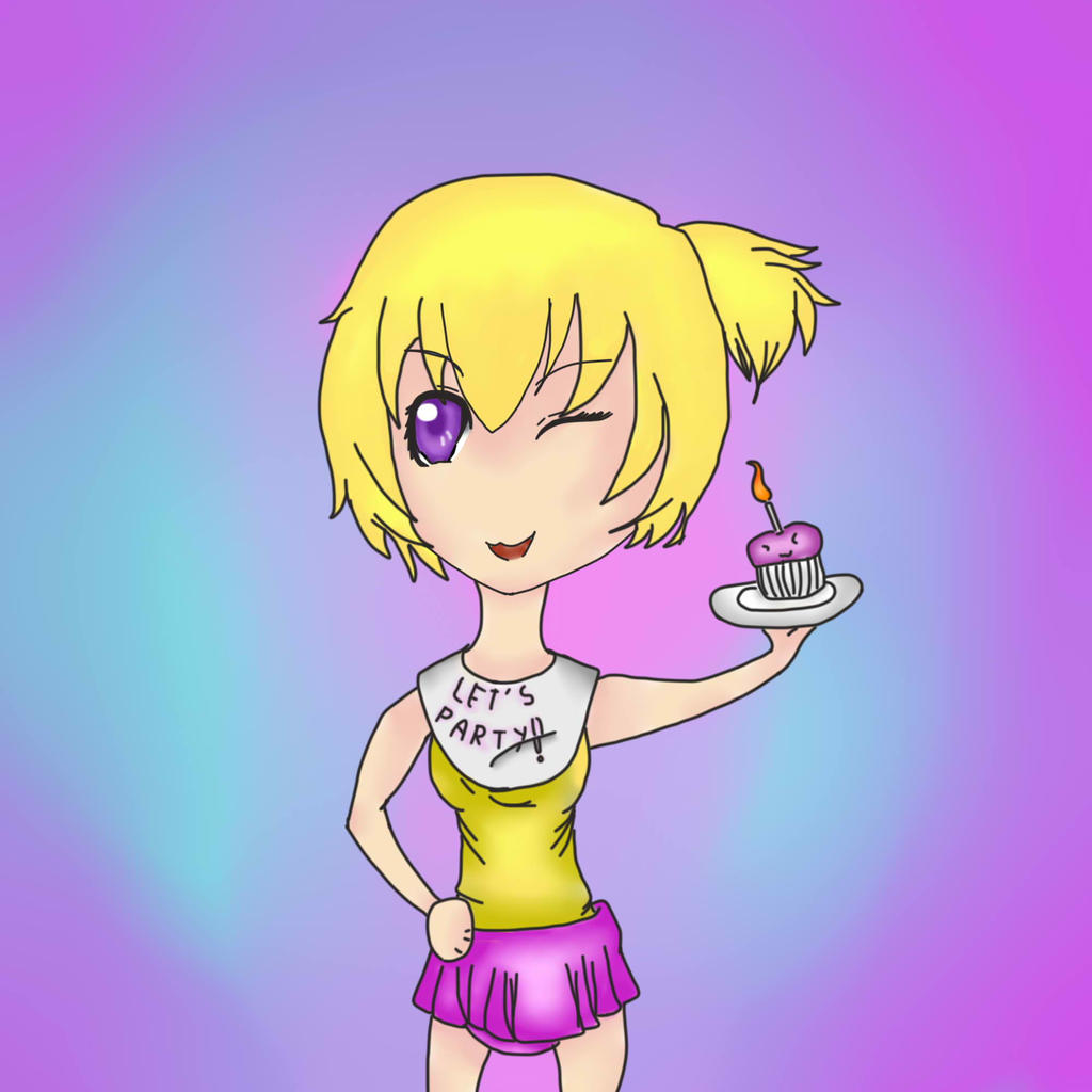Human Chibi Toy Chica By Fandomlove12 On Deviantart