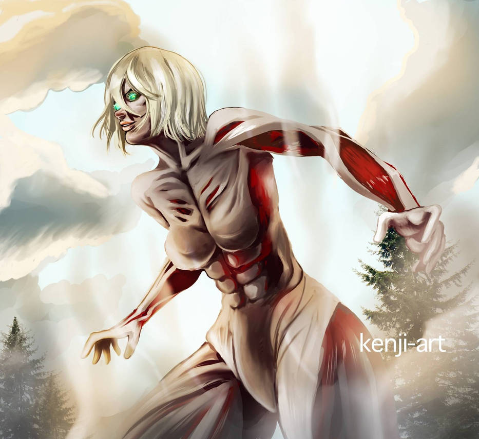 Female Titan By Kenjidraw02 On Deviantart