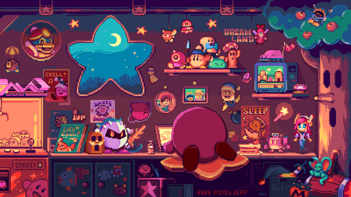 Kirby's Chill Land by pixeljeff on DeviantArt Kirby's Chill Land by pixeljeff on DeviantArt