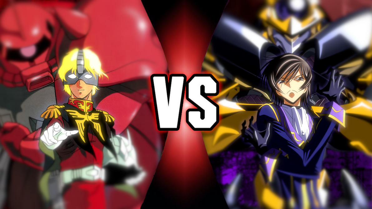 Char Aznable Vs Lelouch Vi Britannia By Deviljaytx On Deviantart
