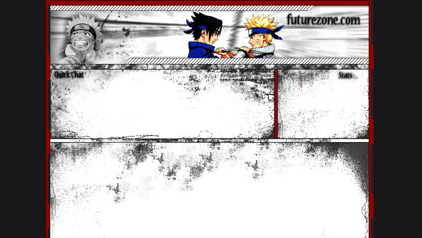 A Layout for a anime homepage by chenjung on DeviantArt