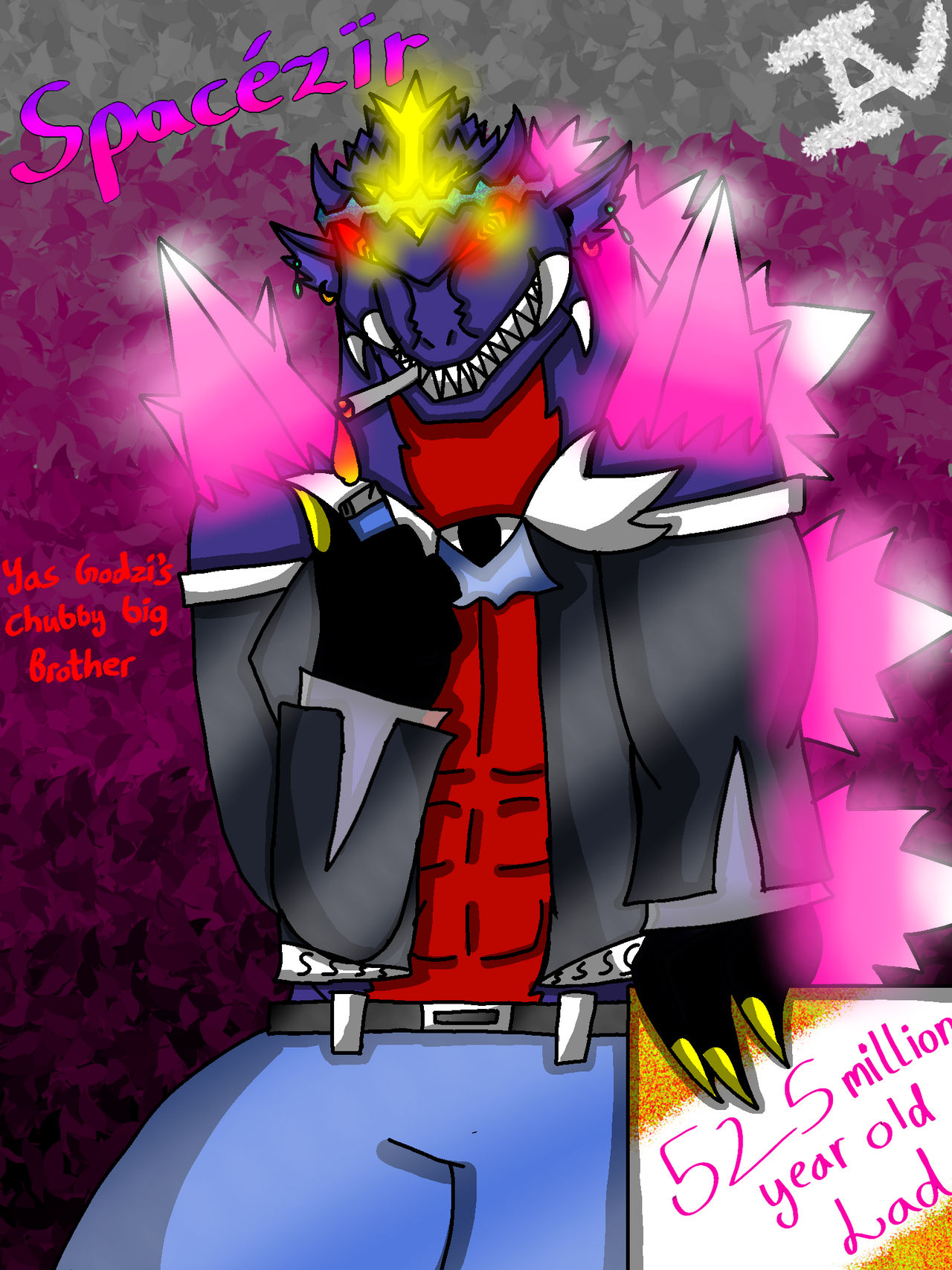 Space Godzilla By Tanvaniathe1andonly On Deviantart