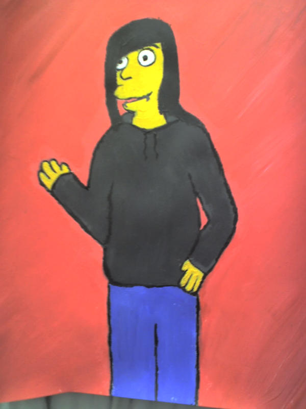 Tay as a Simpson by VeronaVern on DeviantArt