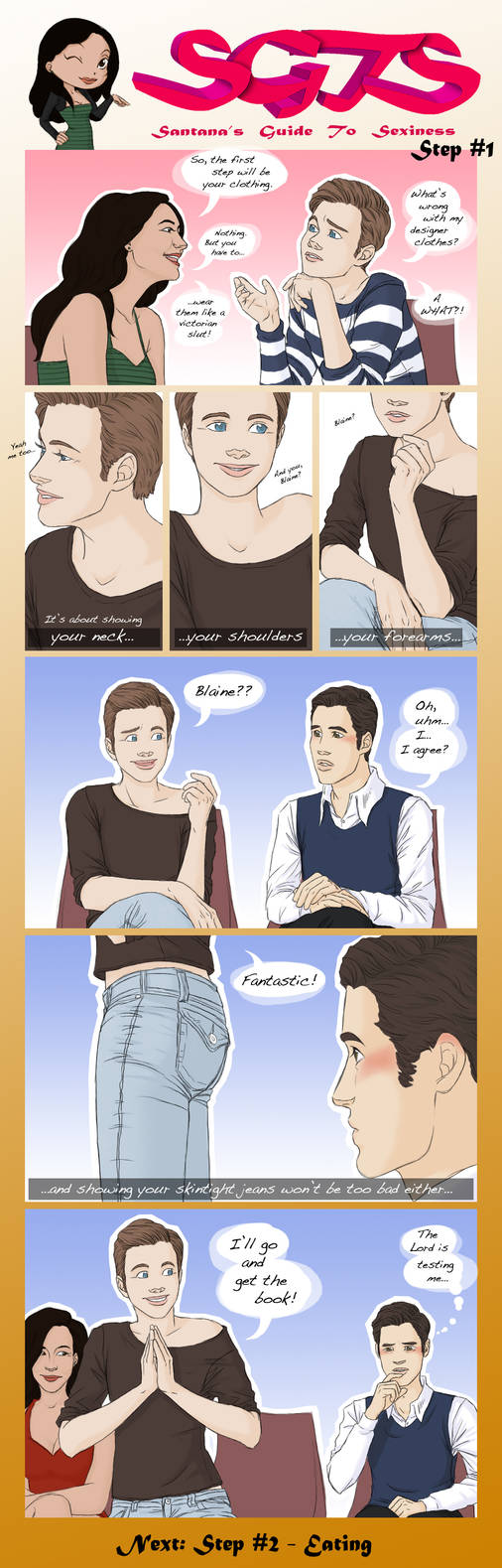 Klaine Sgts Step 1 Clothing By Yu Oka On Deviantart
