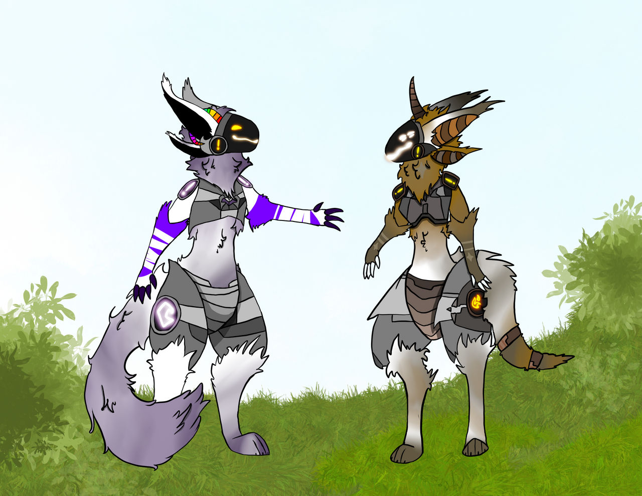 Protogens By Elwirathespinozaur On Deviantart
