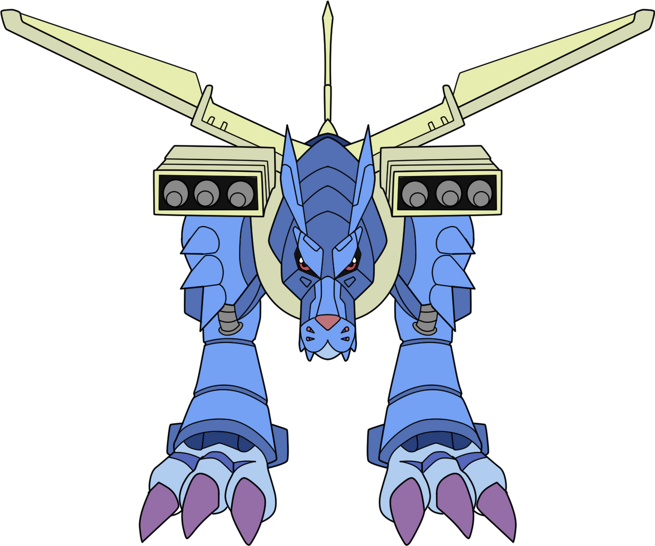 MetalGarurumon (Digimon tri) by HomeosTTasis on DeviantArt MetalGarurumon (Digimon tri) by HomeosTTasis on DeviantArt