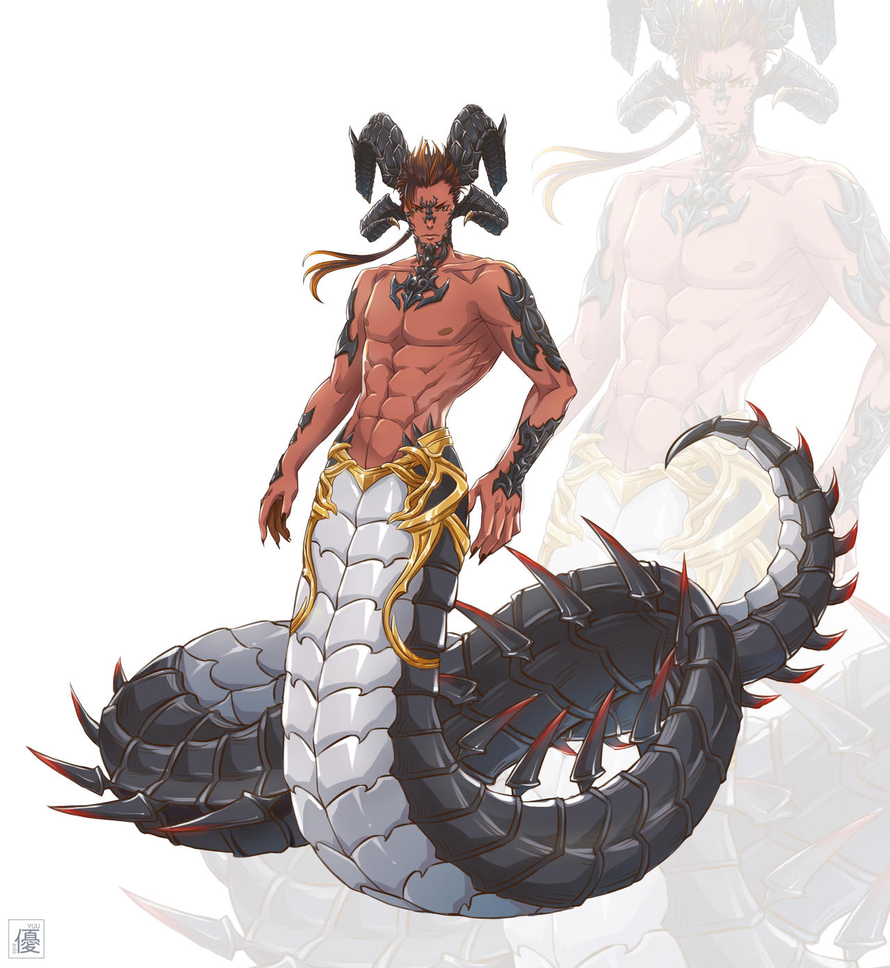 Male Lamia By Yuu0519 On Deviantart
