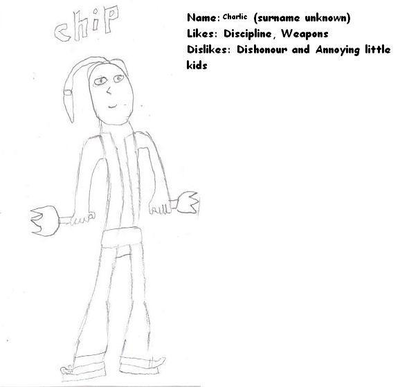 Character Sheet Chip B+W by Devletbek on DeviantArt