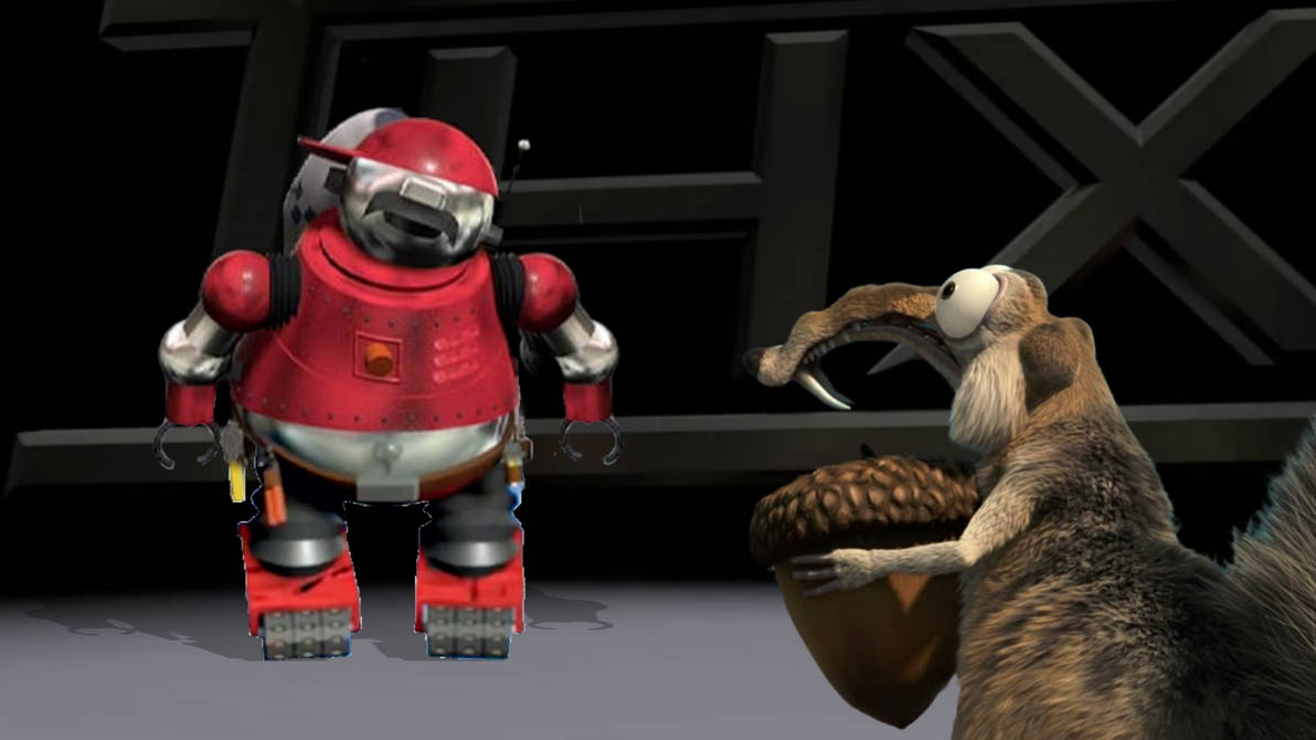 Scrat Meets Tex By Spawnyrabbid On Deviantart