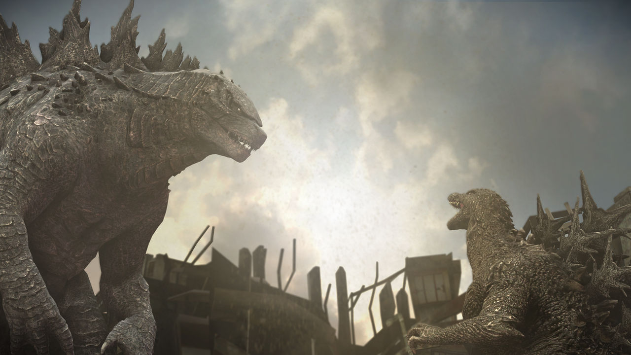 Legendary Godzilla meets Godzilla minus one by blokemoville on DeviantArt Legendary Godzilla meets Godzilla minus one by blokemoville on DeviantArt