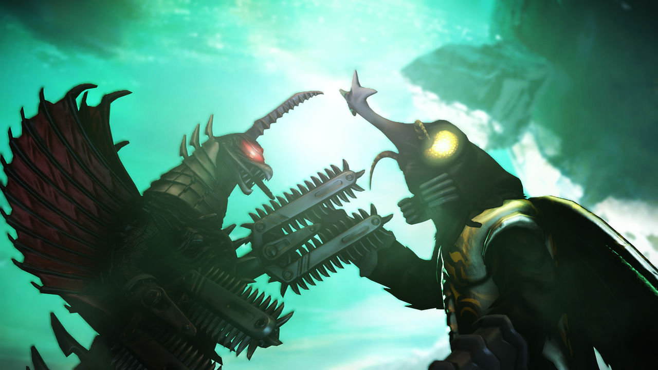 Gigan And Megalon By Blokemoville On Deviantart