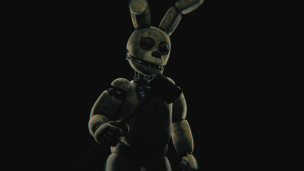 C4dfnaf Springbonnie Render By Themaxy94 On Deviantart