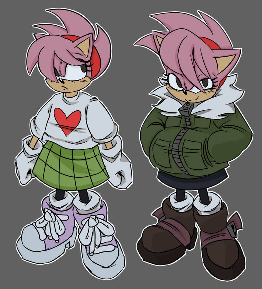 Fleetway Amy Rose By Defbed On Deviantart
