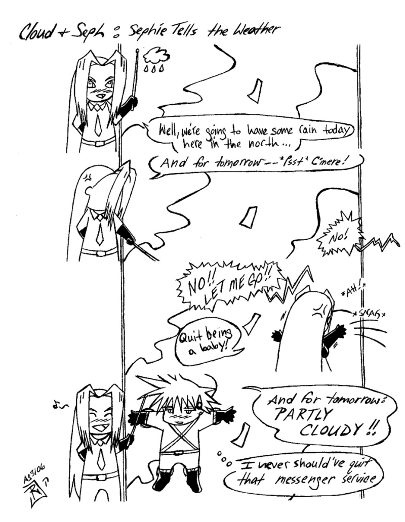 CnS Sephie Tells the Weather by StrayFlame on DeviantArt