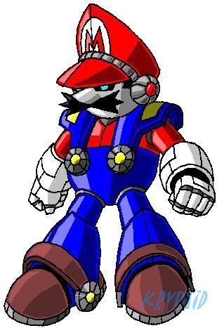 Mecha Mario by Kryptid on DeviantArt