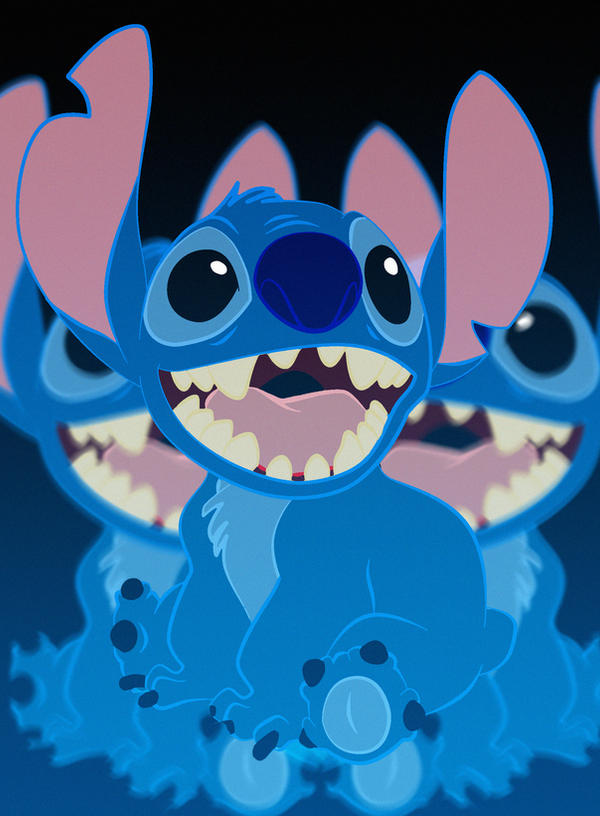 Stitch Colored By Vierna Drottingu On Deviantart