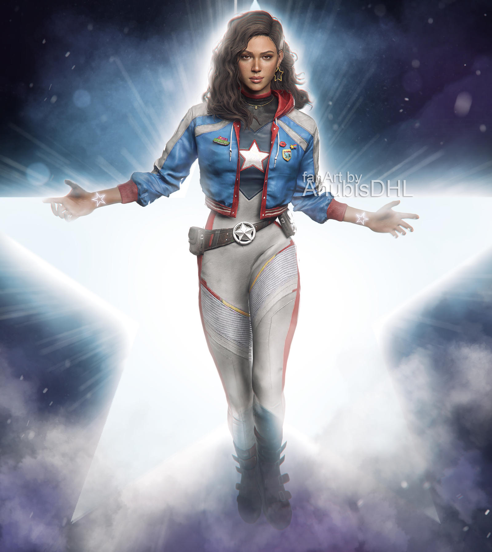 Marvel Future Revolution America Chavez By Anubisdhl On Deviantart