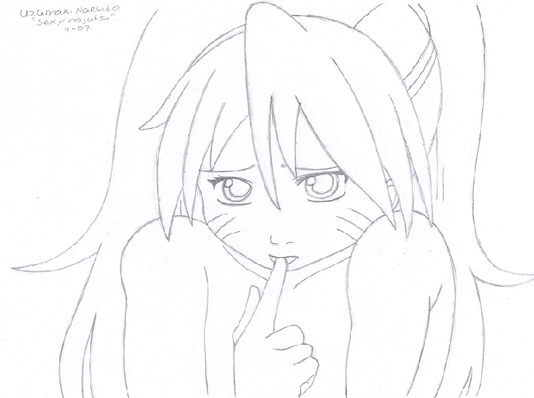 Sexy No Jutsu Uzumaki Naruto By Aquastorm14 On Deviantart