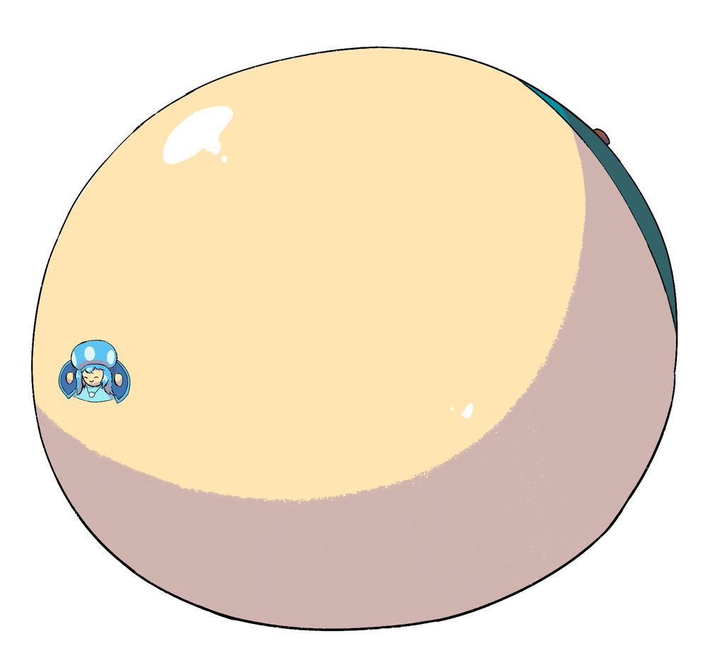 Commission Inflated Luna 33 By Selphy6 On Deviantart