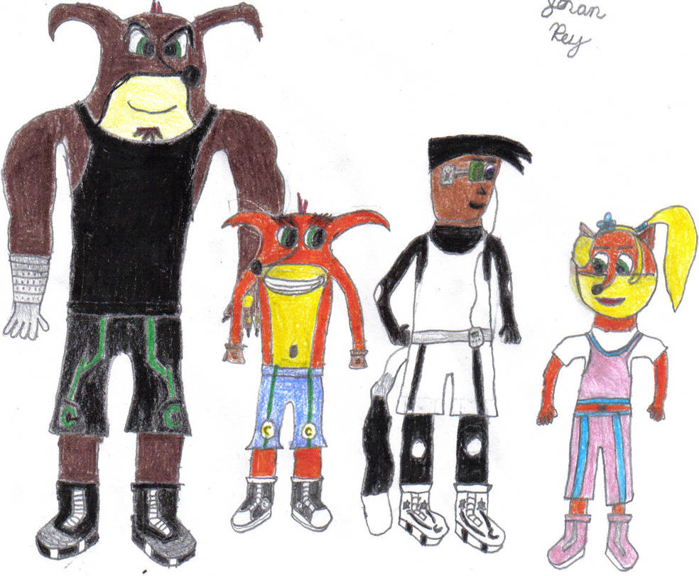 2nd 'Crash Riders' Outfit by InsaneStar7 on DeviantArt