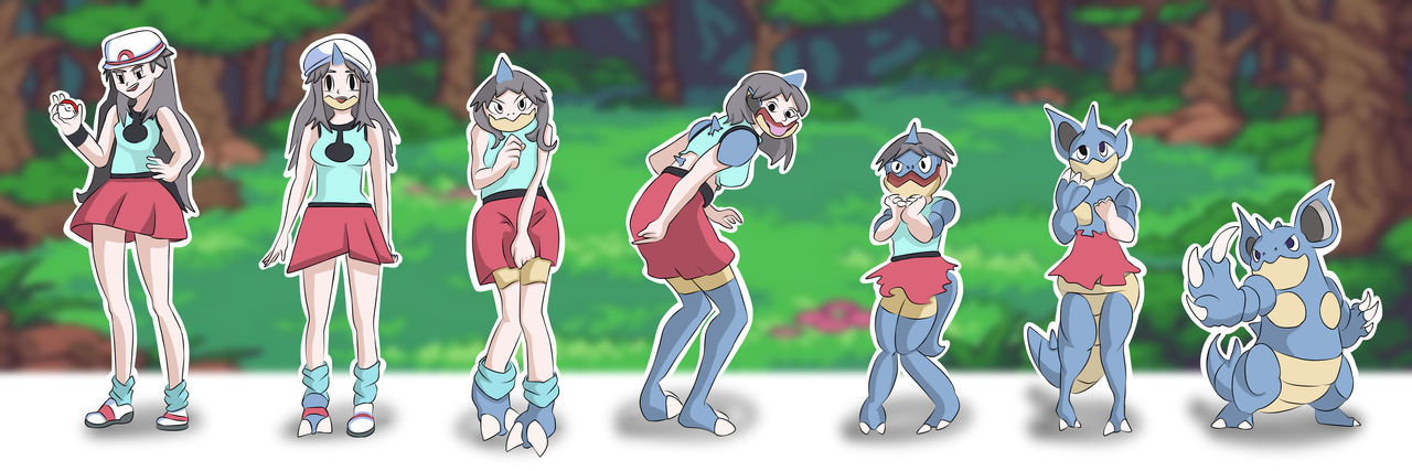 Poke Morph Leaf To Nidoqueen Tf By B1111199 On Deviantart