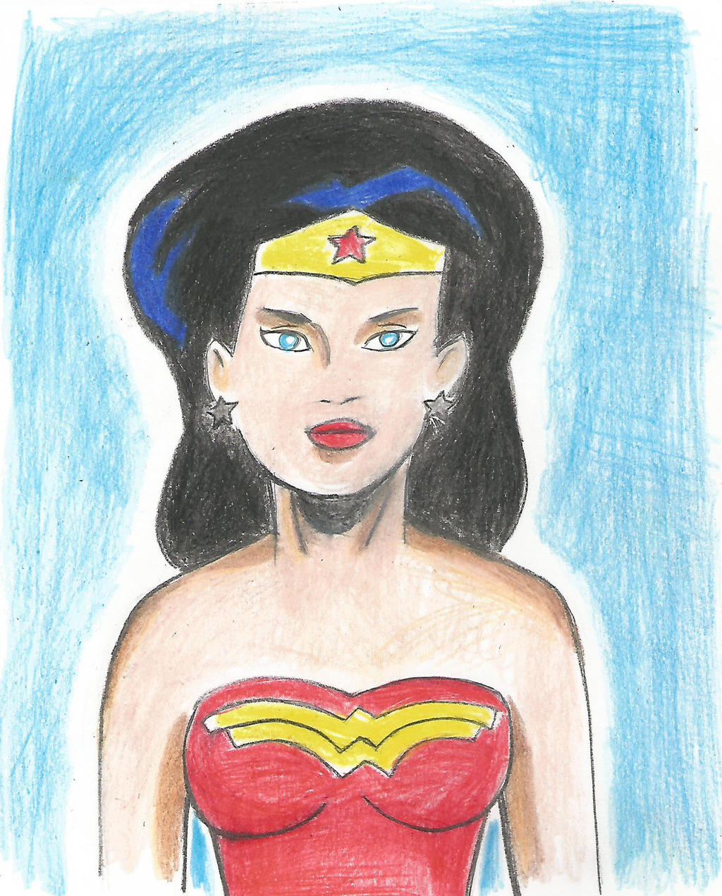 Wonder Woman Justice League Unlimited Face By Aqua71 On Deviantart
