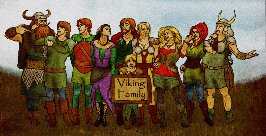 Viking Family Entry By YAMATA12 On DeviantArt viking-family-entry-by-yamata12-on-deviantart