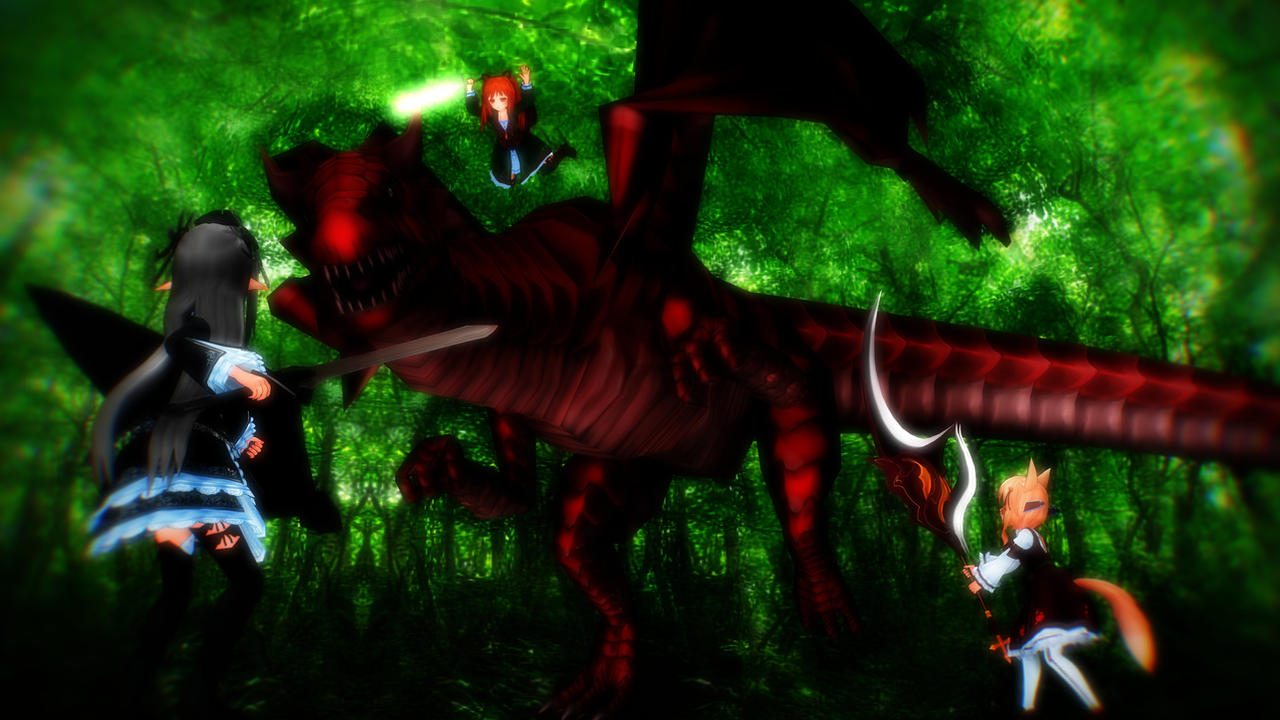 Mmd Monster Hunter By Imacobra On Deviantart