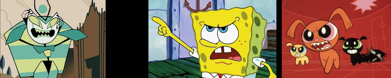 Spongebob And Powerpup Girls Vs Vexus Mlaatr By Stacey 11 On Deviantart