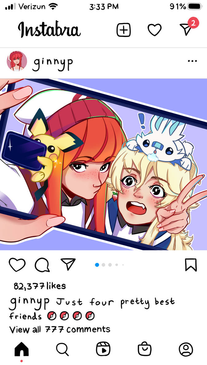 Pokehp Two Pretty Best Friends By Zaitouma On Deviantart