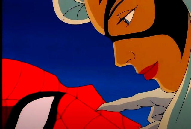 Black Cat Kisses Spiderman 4 By 5711990sm On Deviantart