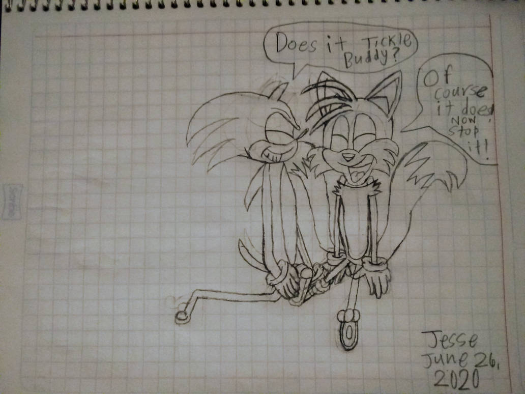 Sonic Tickles Tails Again By Looneytunesfan1970 On Deviantart