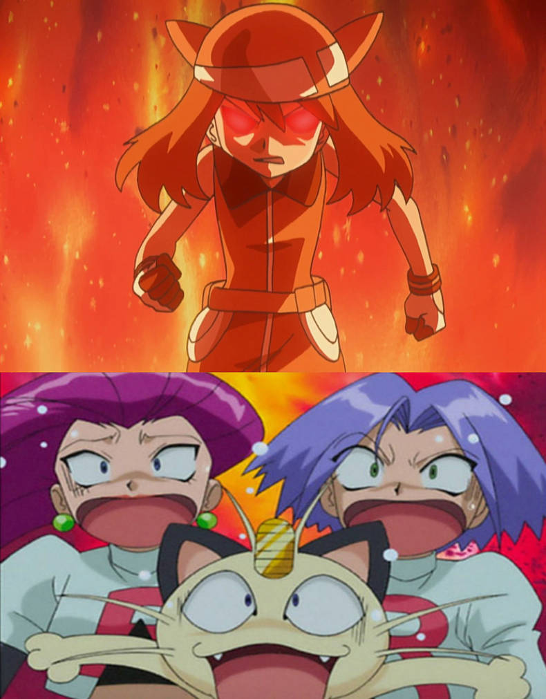 Team Rocket Scared Of May By Csxrail On Deviantart
