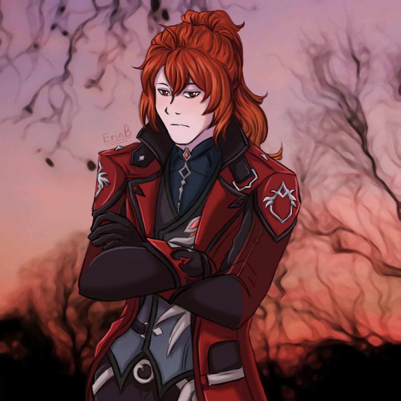Diluc By Melissagreenwood On Deviantart
