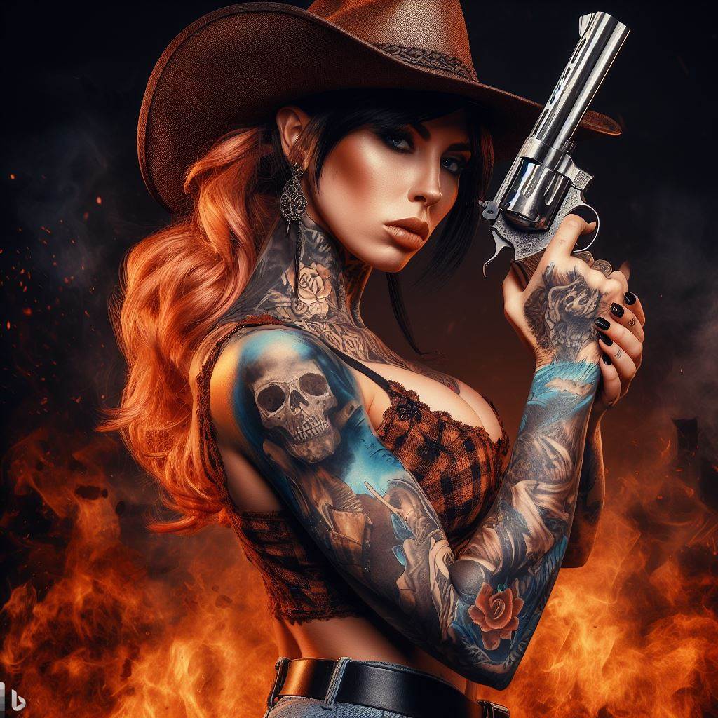 Cowgirl From Hell By Huntingthehunter55 On Deviantart