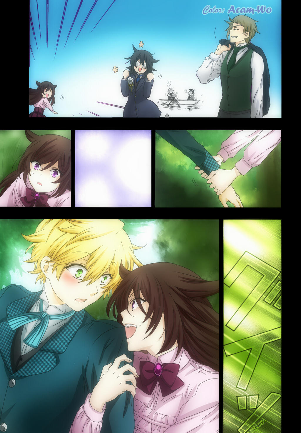 Pandora Hearts 104 Oz Y Alice By Acam Wo On Deviantart