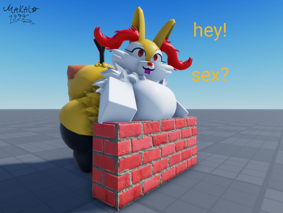 Braixen Request By Maxala1999 On Deviantart