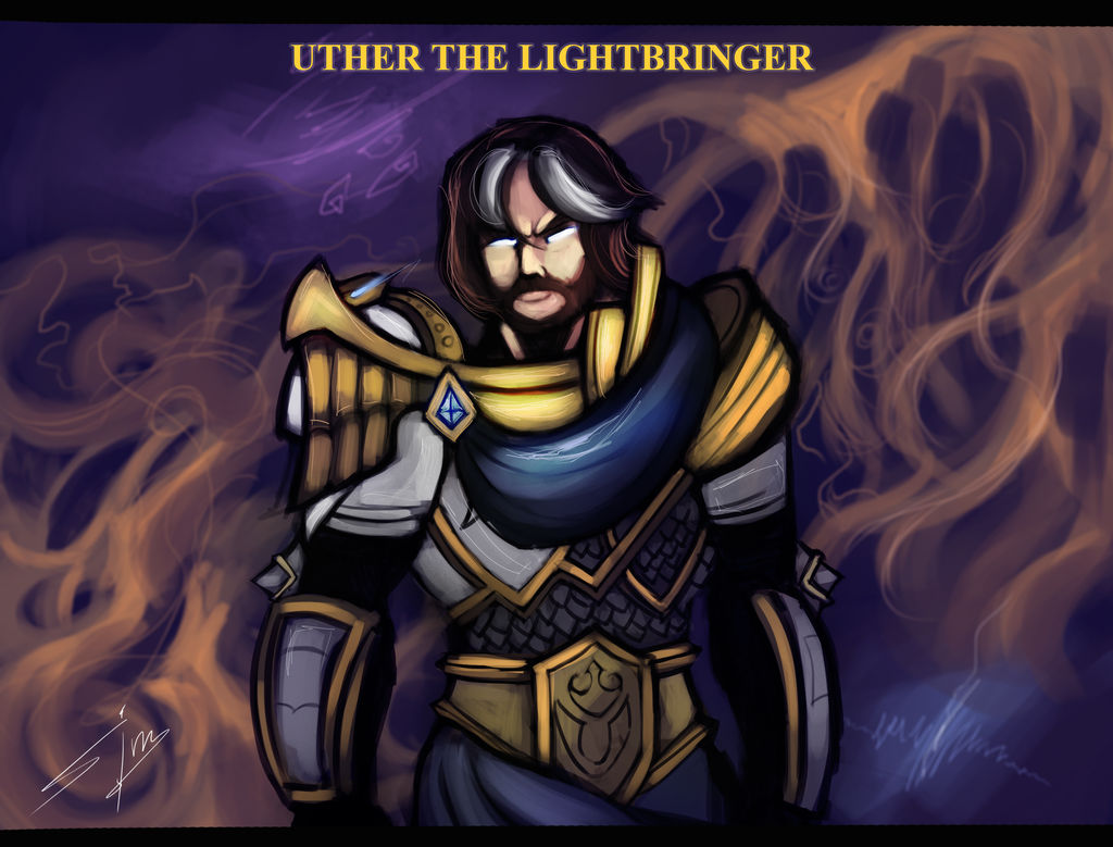 Uther The Lightbringer By Vincya On Deviantart