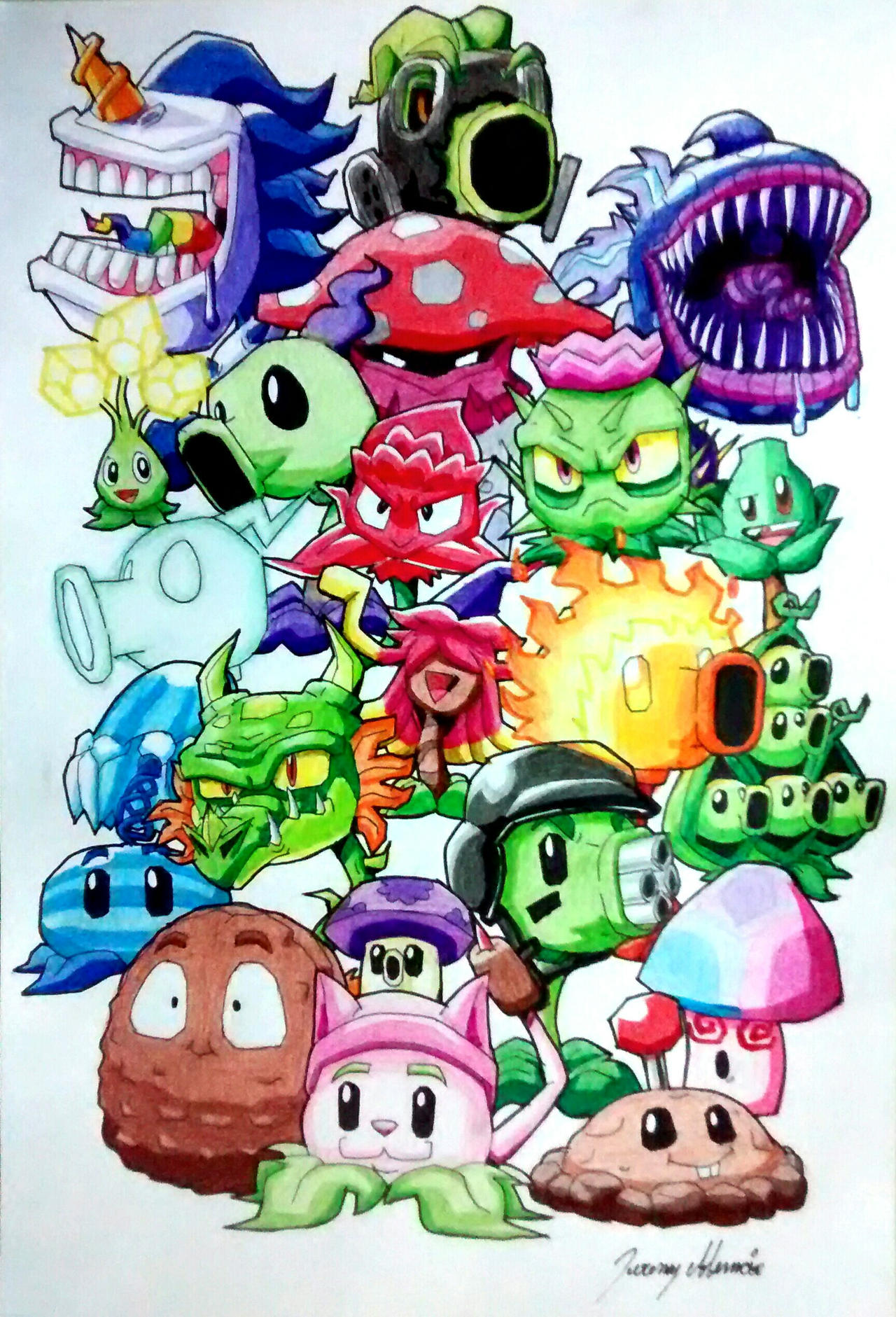 Plants Vs Zombies Fanart By Doctorpootis On Deviantart