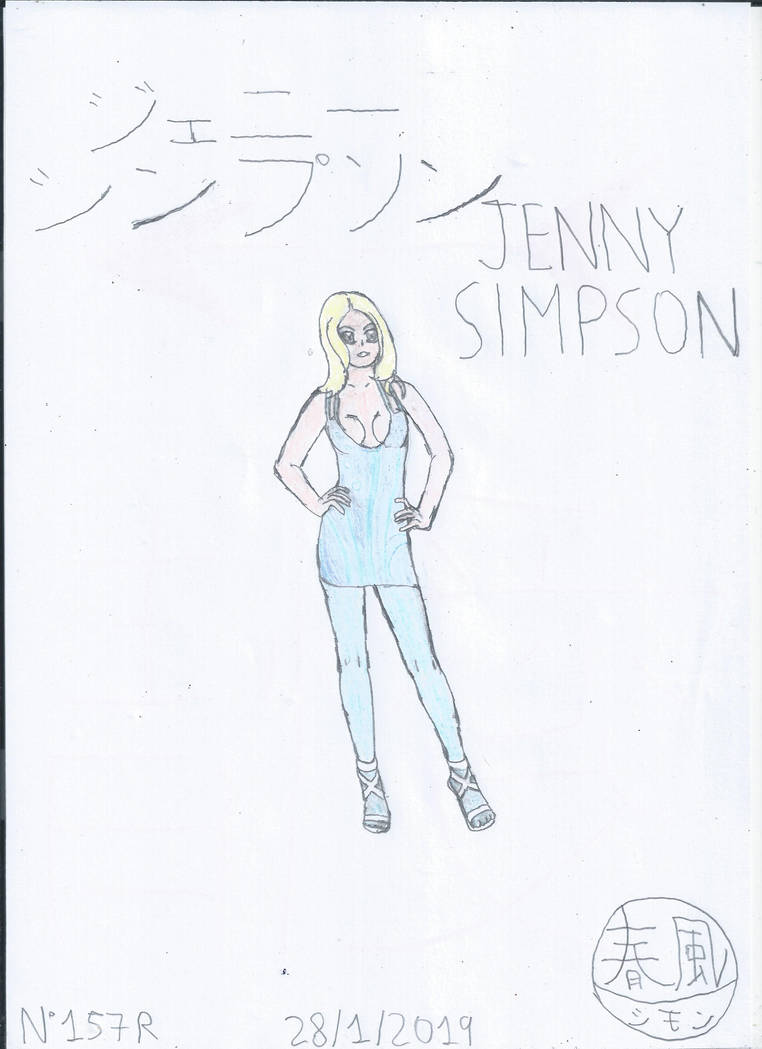 Jenny Simpson Remake By Simonharukaze On Deviantart
