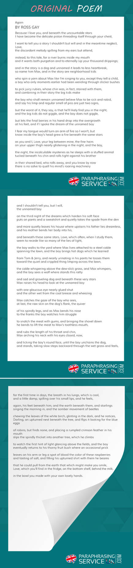 Poem Paraphrasing Before Sample by ParaphrasingSample on DeviantArt Poem Paraphrasing Before Sample by ParaphrasingSample on DeviantArt