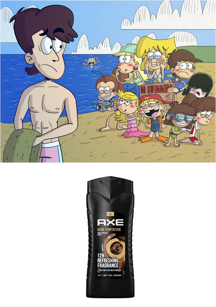 Axe Beach Loud House Hugh Copy By Khing01 On Deviantart