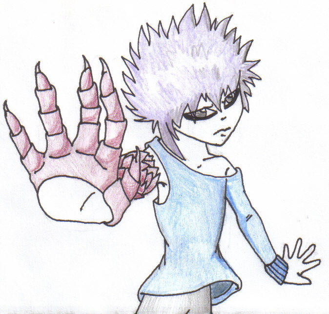 boy with weird hand by Gaara-sensei on DeviantArt