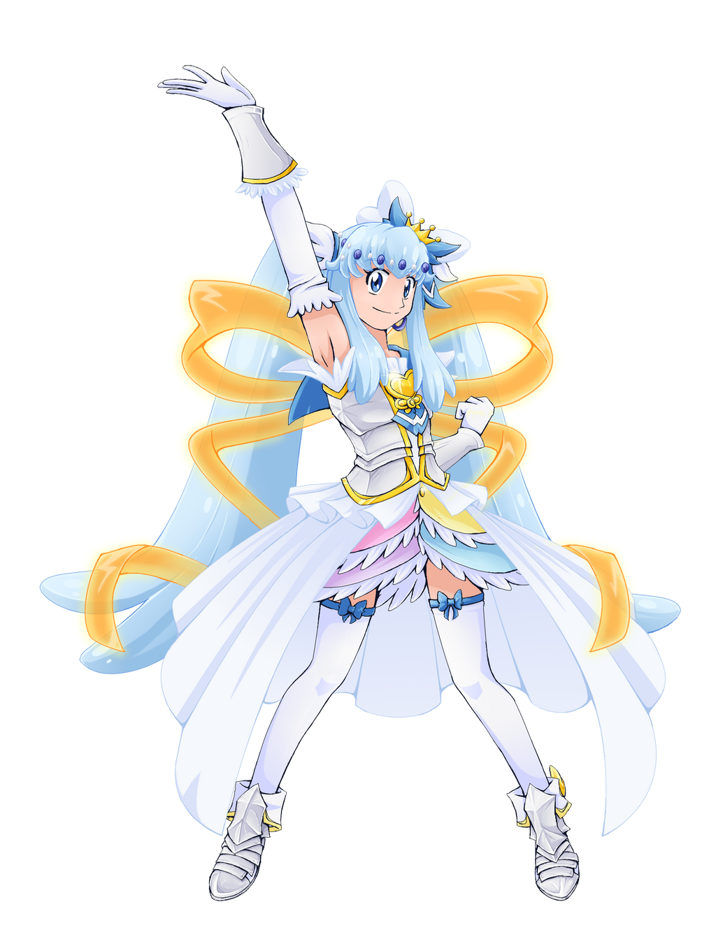 Valkyrie Cure Princess By Aijihi On Deviantart