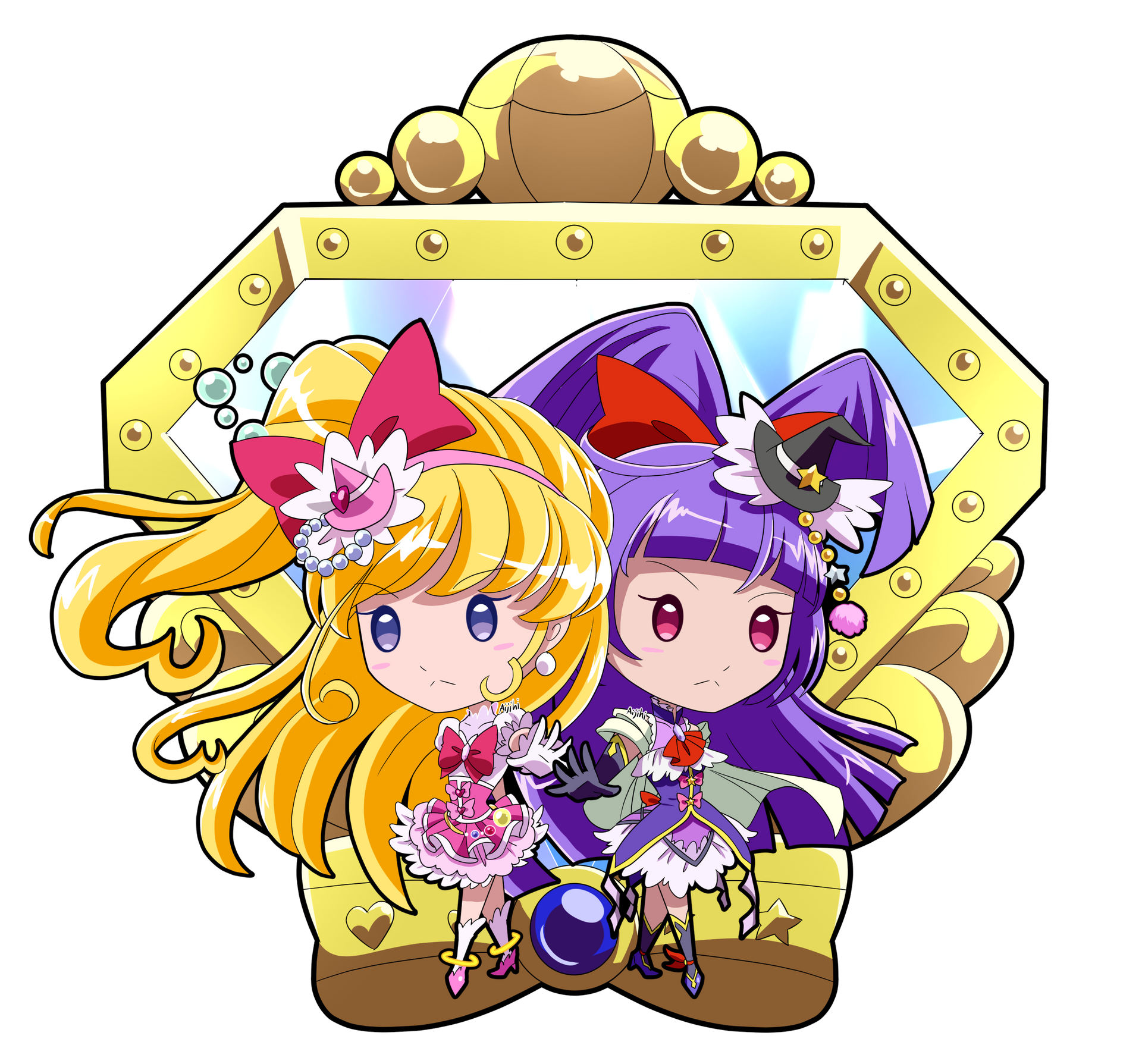 Cure Miracle And Magical Teeny By Aijihi On Deviantart